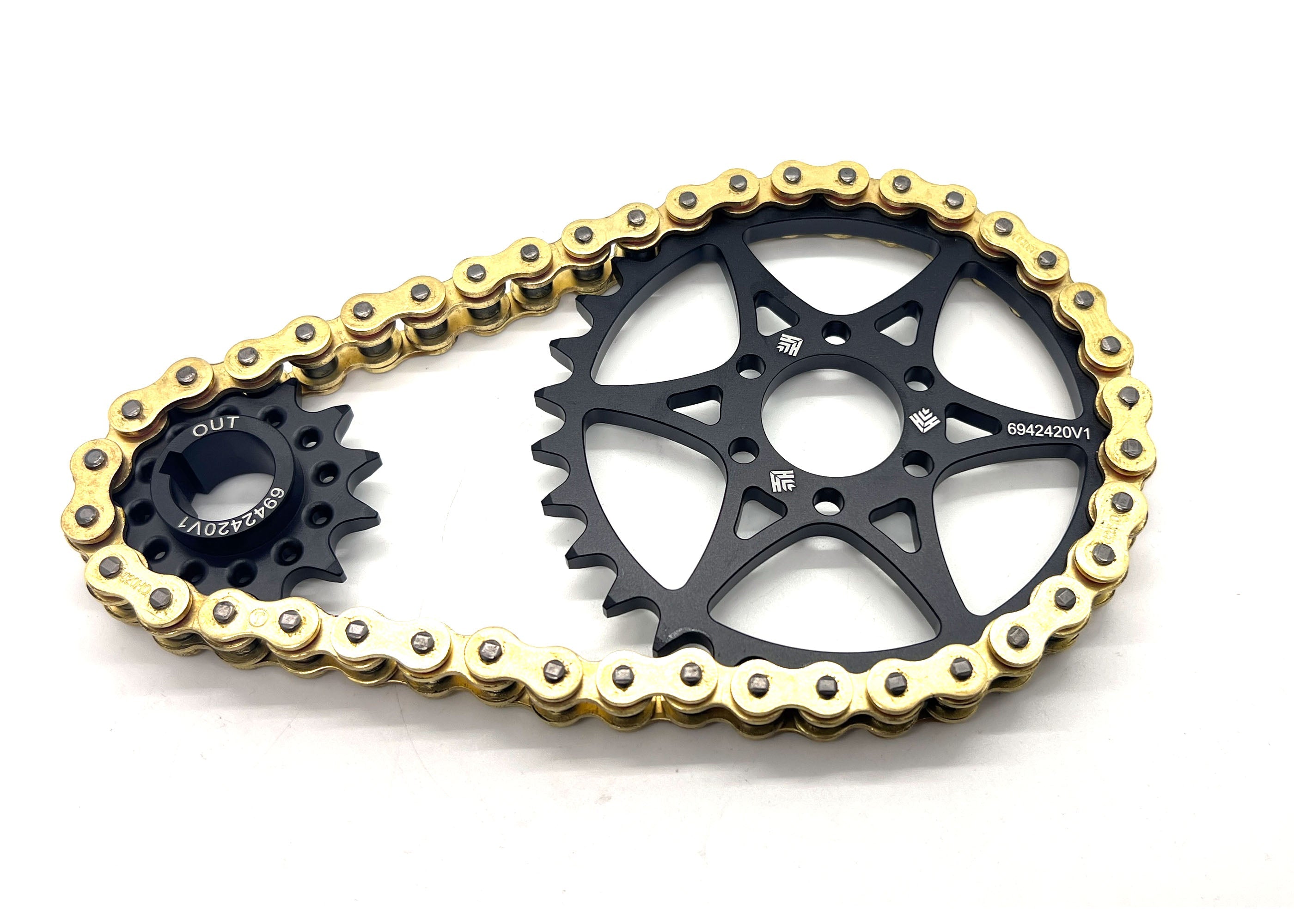 Heavy Hitter 420 Primary O-Ring Chain Drive Conversion Kit – The Ride Guru